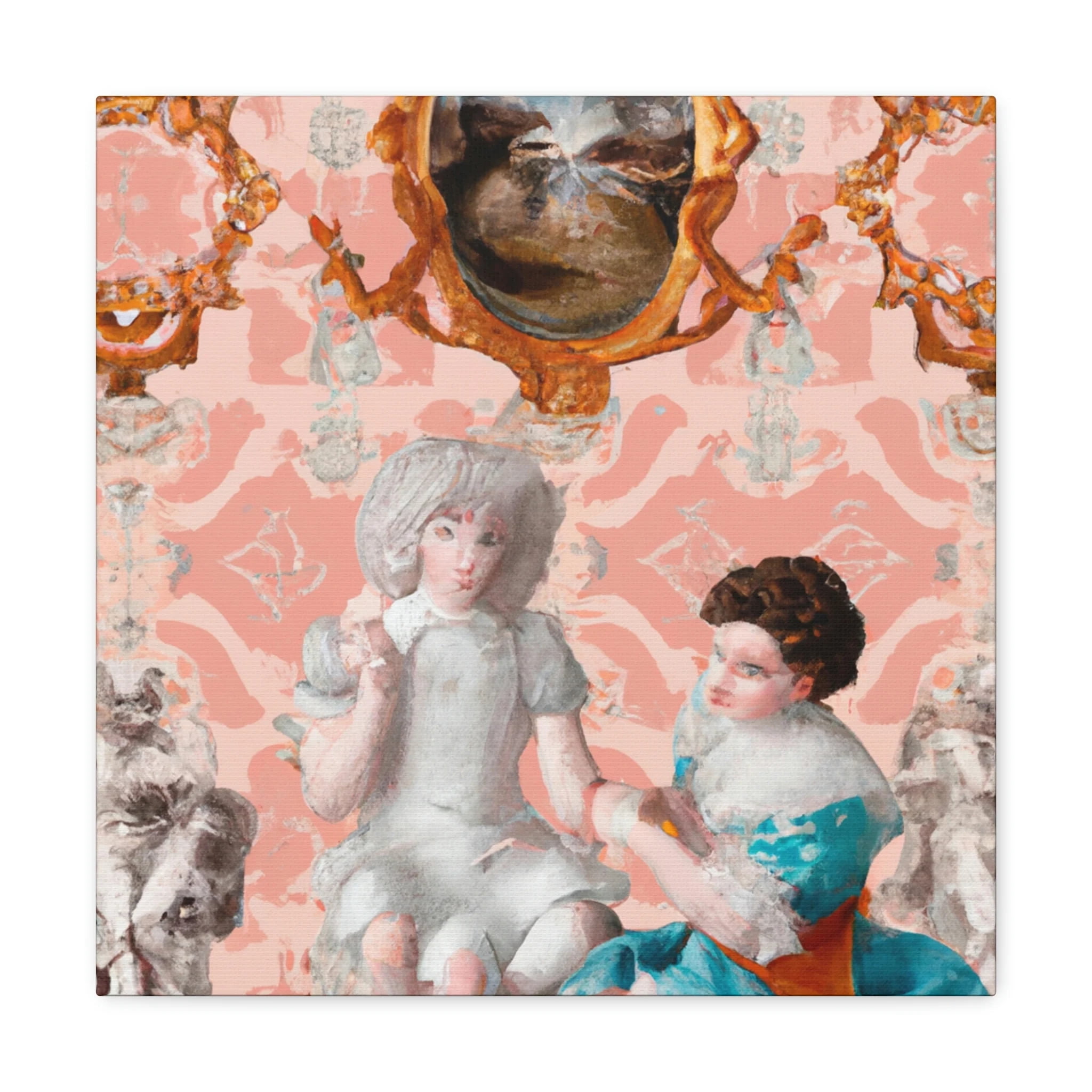 Lavish Garden Splendor - Canvas - Walmart.com