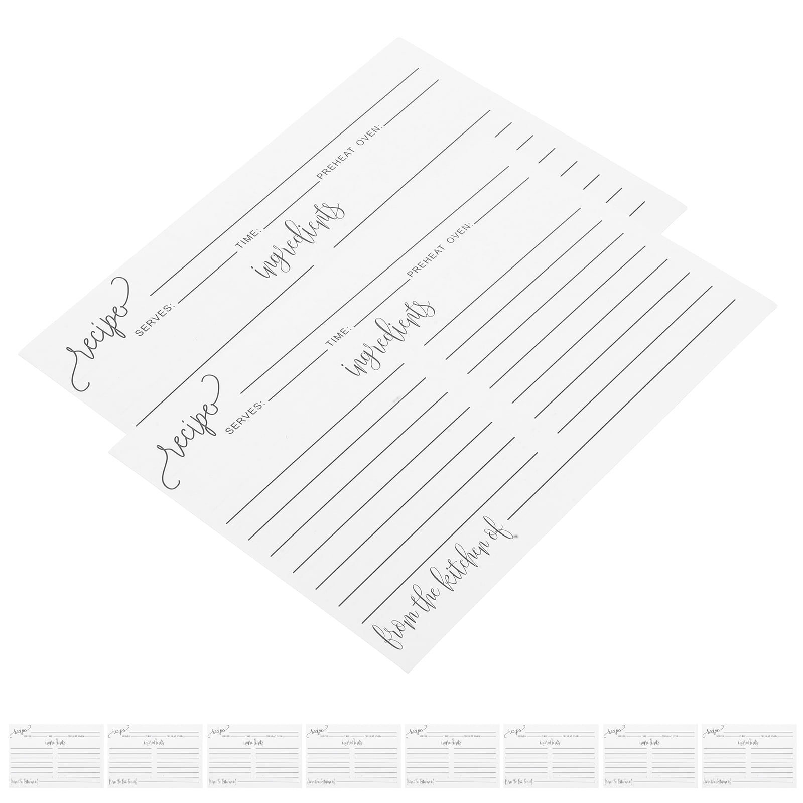 Click here for Aurarmlet 50pcs Kitchen Recipe Cards Double Sided... prices