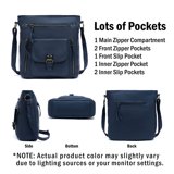 Scarleton Large Crossbody Shoulder Bag for Women, H2005 - Walmart.com