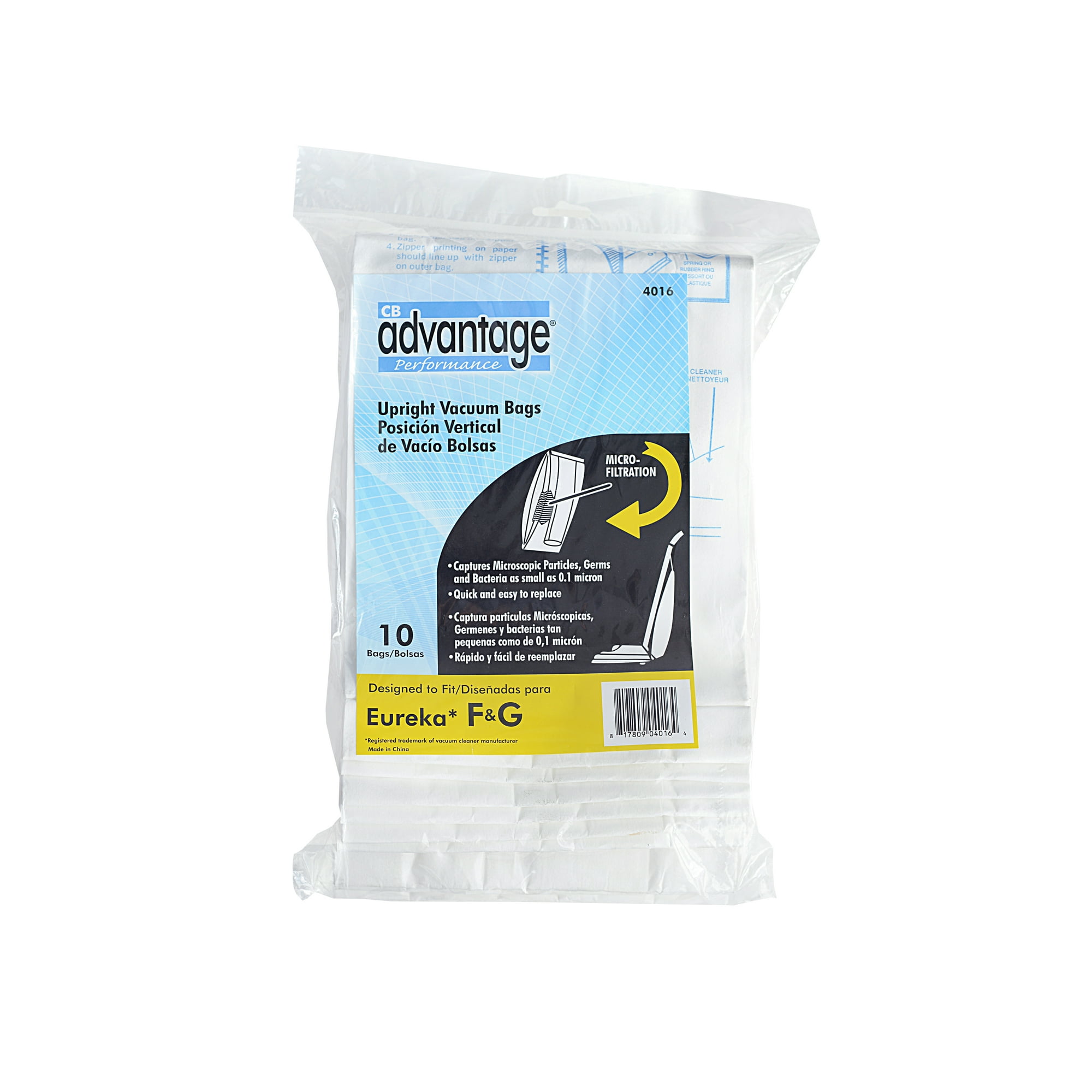 Click here for Eureka F & g - Replacement Vacuum Bags - 10 Pack prices