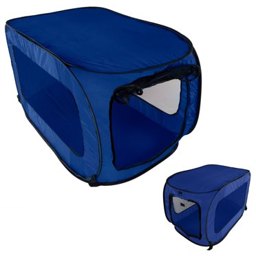 Portable Pop Up Dog Crate- X Large - Walmart.com