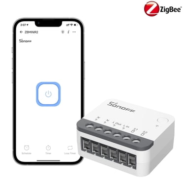 GoControl In-Wall Smart On/Off Switch, 500 Series, Hub Required ...