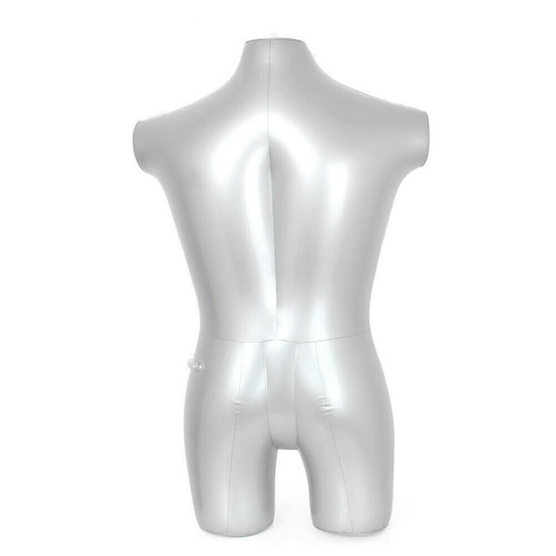 Men's Full Body Inflatable Mannequin Dummy Window Display Stand Torso ...