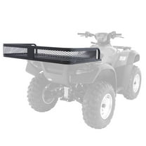 Costway ATV UTV Steel Cargo Hunting Rear Drop Basket Rack: Durable ...