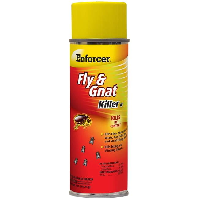 Enforcer Products 1049977 7 oz Fly & Gnat Killer Spray - Walmart.com