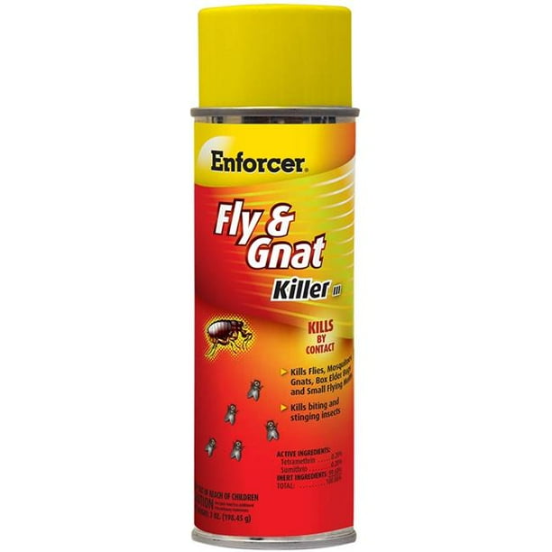Enforcer Products 1049977 7 oz Fly & Gnat Killer Spray - Walmart.com