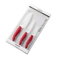 Kyocera Advanced Ceramic Revolution 3 Piece Knife Set with 5.5" Santoku ...