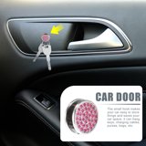 4pcs 22mm Bling Car Cute Hooks Dashboard Hooks Storage Hooks for Keys ...