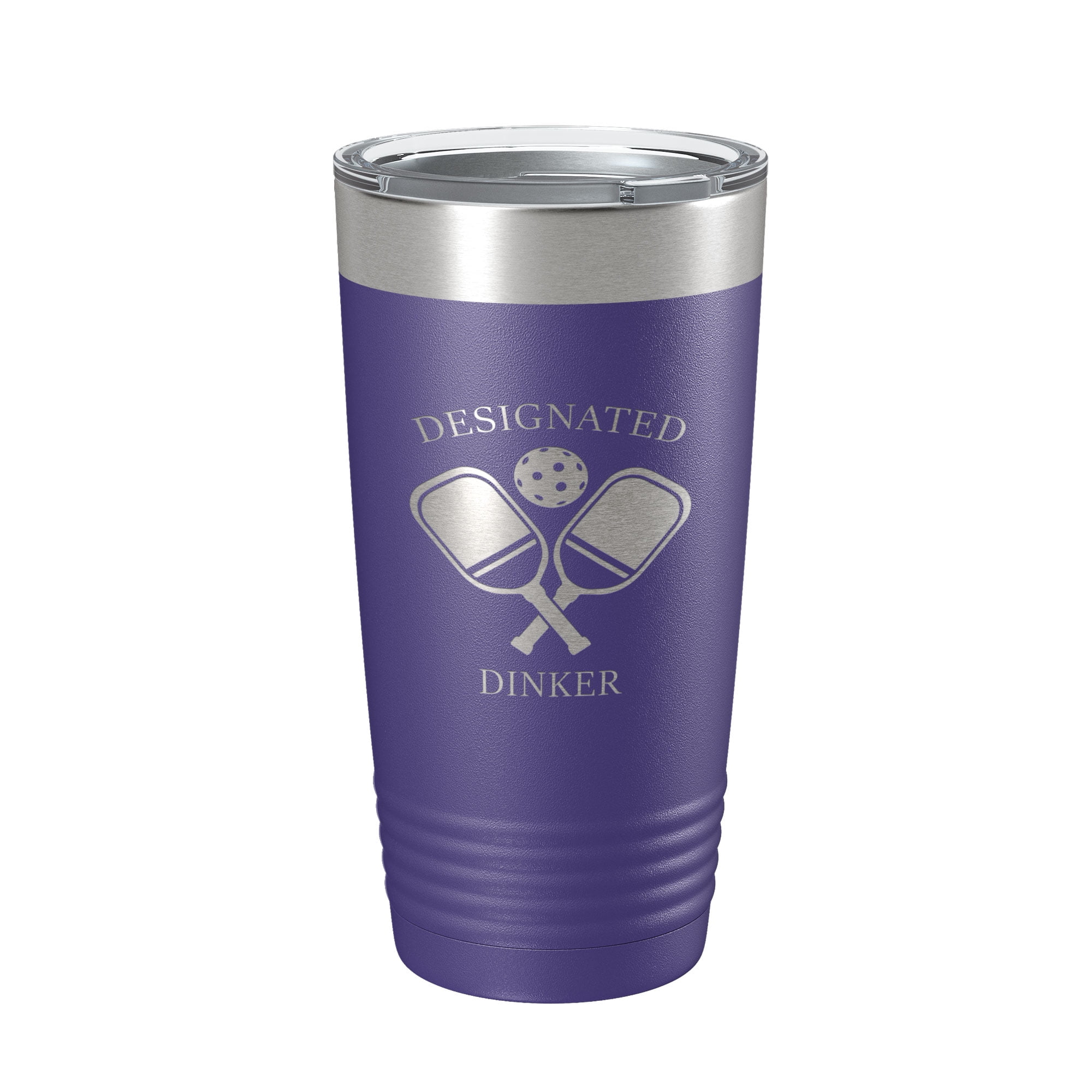 Pickleball Tumbler Designated Dinker Travel Mug Funny Pickle Ball ...