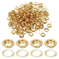 Uxcell 100 Set Grommets Kit Metal Eyelets 0.12" Grommet for Shoes ...