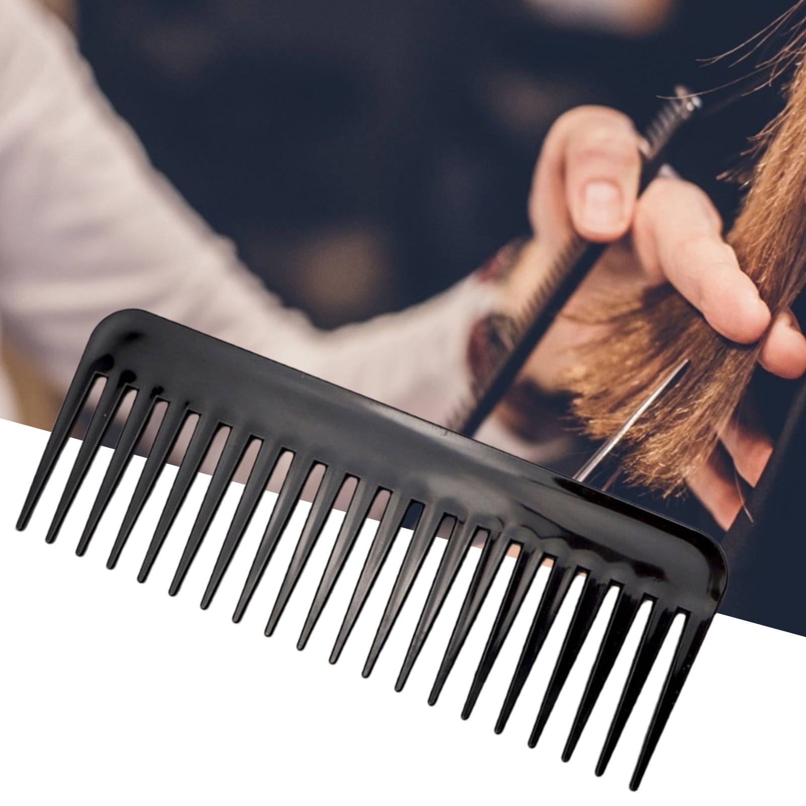 jiaroswwei Hair Comb Wide-toothed Anti-static PP Professional Women Men ...