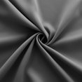 Dark Gray 52"W x 100"L (Pack of 2) Satin Drapes for Living Room Bedroom ...