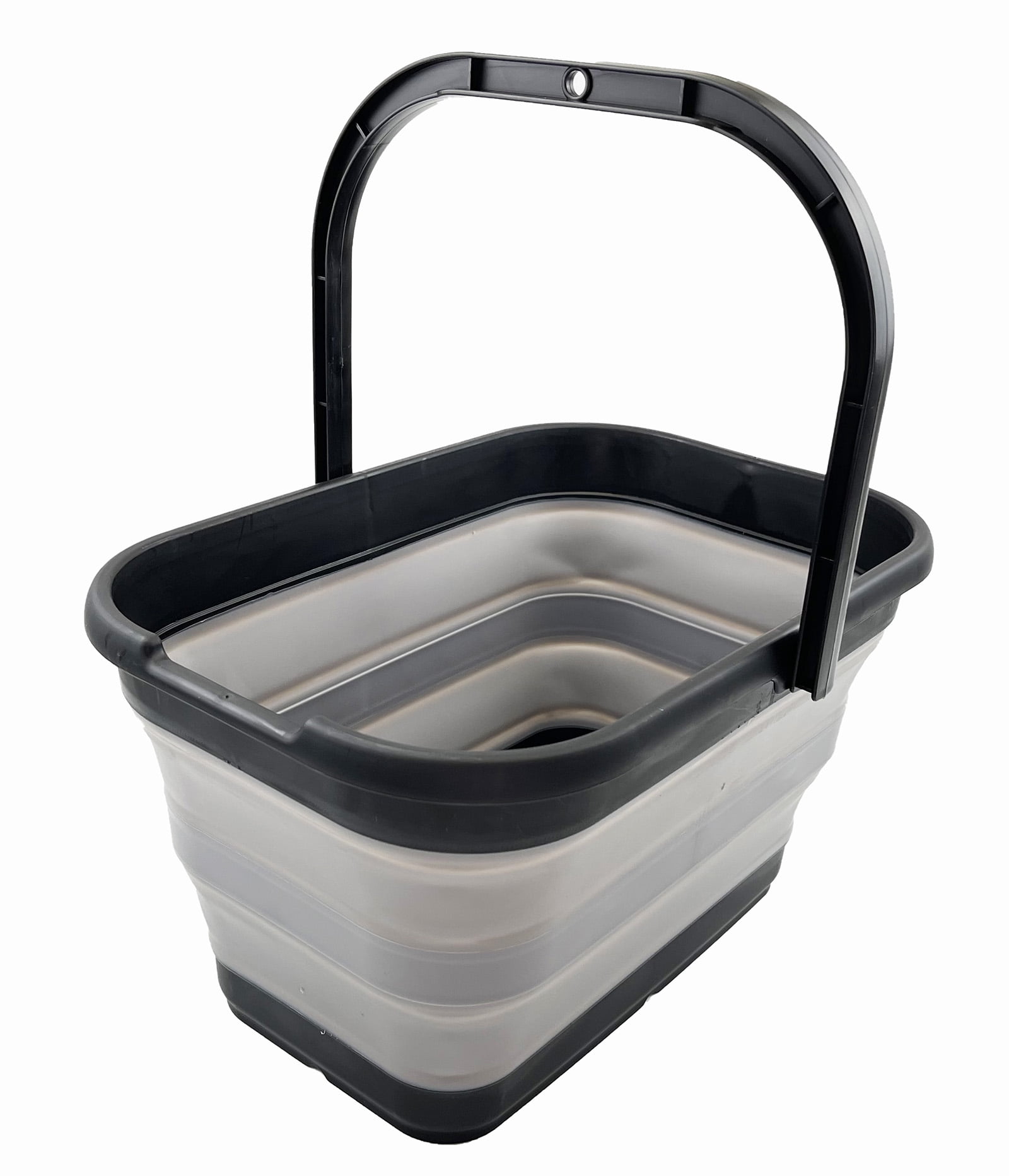 SAMMART 12L (3.1 Gallon) Collapsible Rectangular Handy Basket/Bucket ...