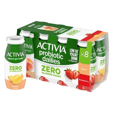 Activia Mango Probiotic Lowfat Yogurt Drink, Probiotic Yogurt Drink, 7 ...