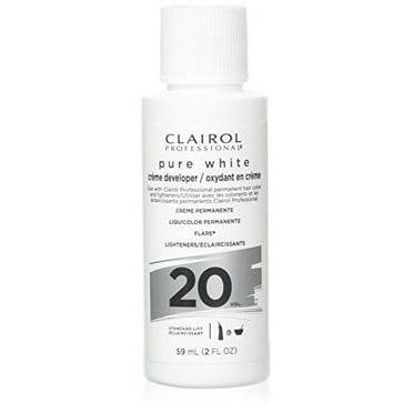Clairol Professional Pure White 10 Gentle Lift Creme Developer, 16 oz ...