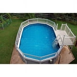 Vinyl Works 5'x10' Resin Side Deck Kit for Oval Above Ground Swimming ...