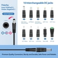 8.4V Charger with 10 Plug 2.1x5.5mm for 7.2V 7.4V 8.4V - Walmart.com