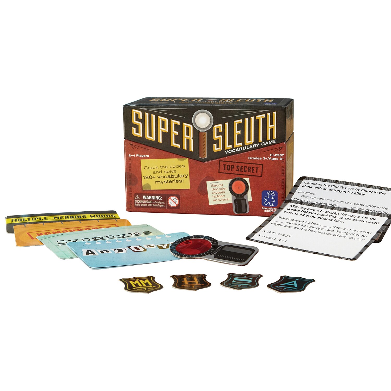 Educational Insights Super Sleuth Vocabulary Game - Walmart.com
