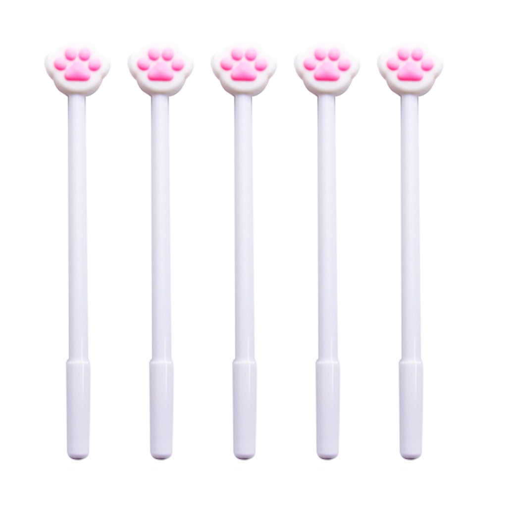 Wovilon 5 X Cute Kawaii Cute Claw Gel Ink Pen Ballpoint Pen Student Pen ...