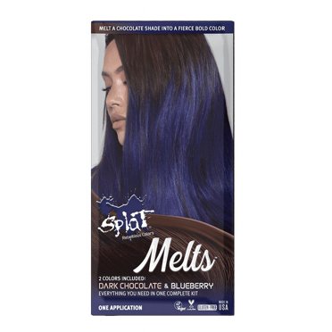 Splat Complete Kit, Vibrant Blue, Semi-Permanent Blue Hair Dye with ...