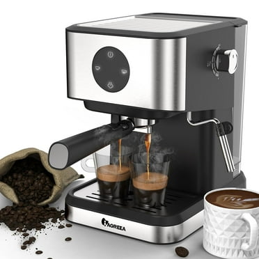 Chefman Automatic Coffee Maker & Cappuccino Machine with Milk Frother ...
