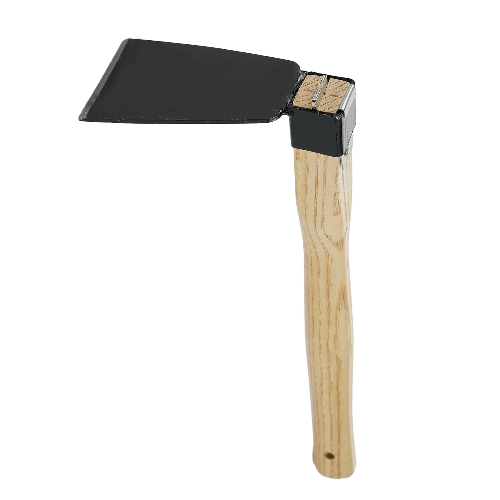 Con una Pequeña Azada de Ocho Con Corto de Madera, Herramient de Jardín ...