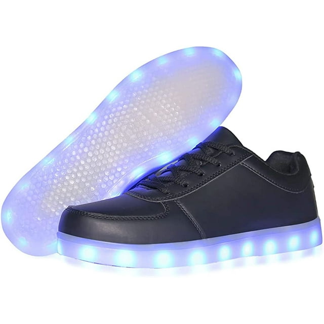 YAZI Unisex LED Shoes Light Up Shoes for Women Men LED Sneakers with ...
