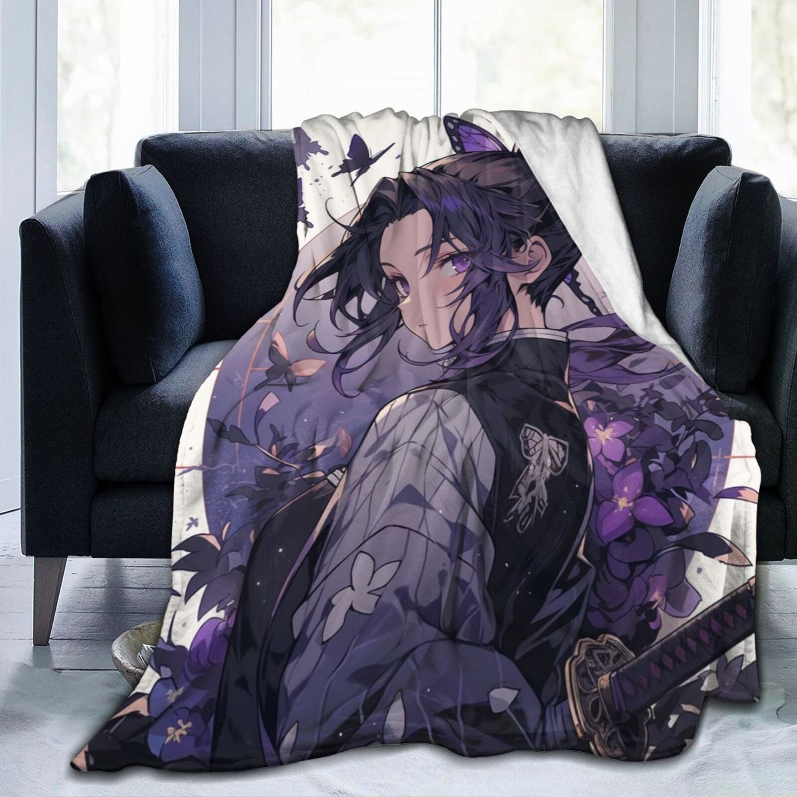 Click here for Ltyncd Ultra Soft Throw Plush Demon Kochou Shinobu... prices