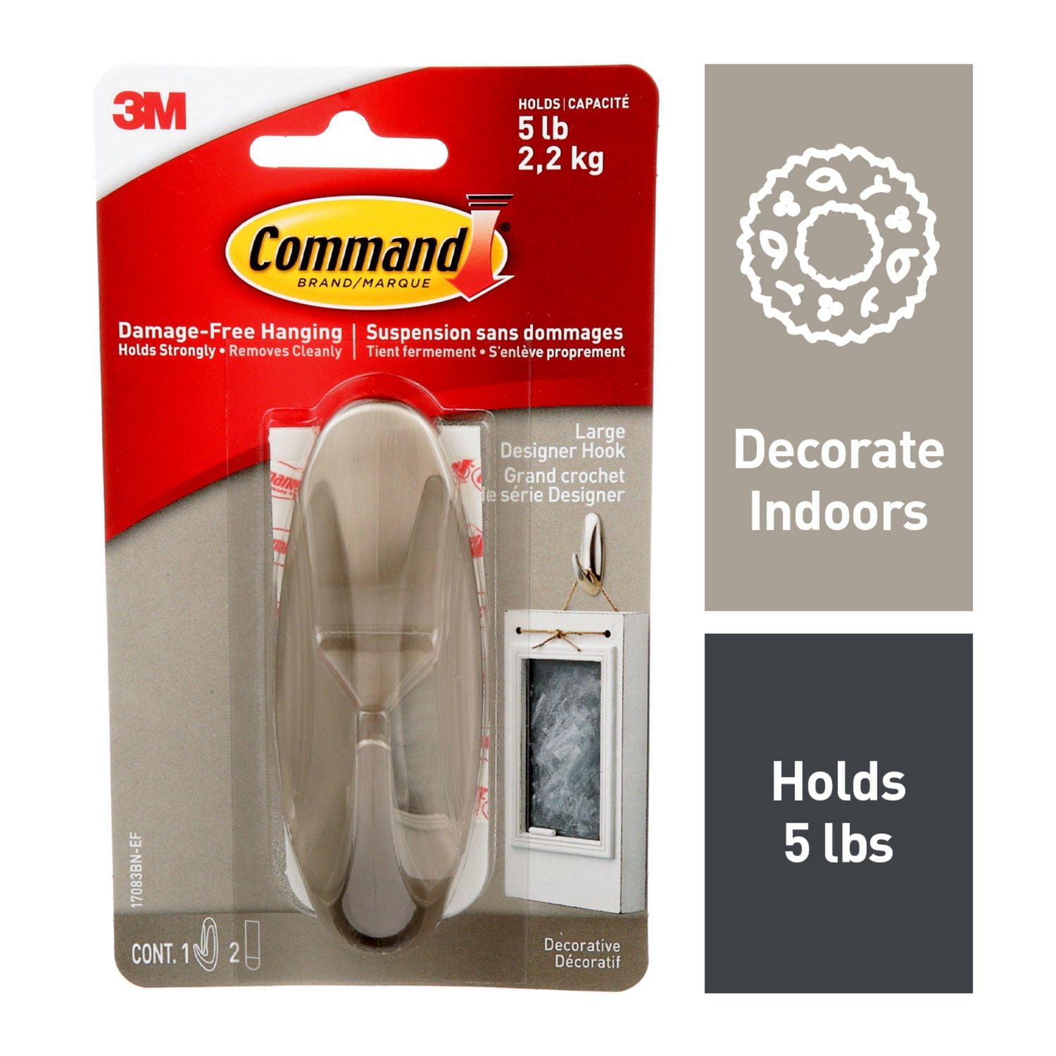 Click here for Command Designer Large Hook  17083bn-Ef 0 prices