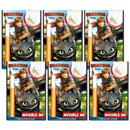 How to Train Your Dragon Ultimate Party Favors Packs -- 6 Imagine Ink ...