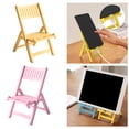 Chair Shape Cellphone Stand,Plastic Desktop Phone Dock Holder Fit for ...