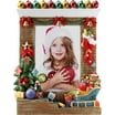 FINE PHOTO GIFTS 4 " x 6" Light Up Santa Claus Christmas Resin Picture ...