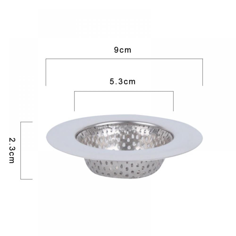 Hardlegix Inc 1pc 7/9/11.3cm Metal Flume Filter Mesh Sink Strainer Trap ...