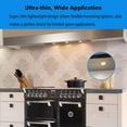 Under Cabinet Lighting Dimmable LED Puck Lights, Recessed Mount, 12V ...