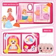 Busy Book for Toddlers 1-3,Montessori Princess Book with Various ...