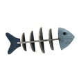 deevoka Fishbone Shape Wall Shelf Beach Themed Wall Mounted for Storage ...