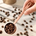 Milk Scoop 304 Stainless Steel 1-oz Long Handle Coffee Measuring Spoon ...