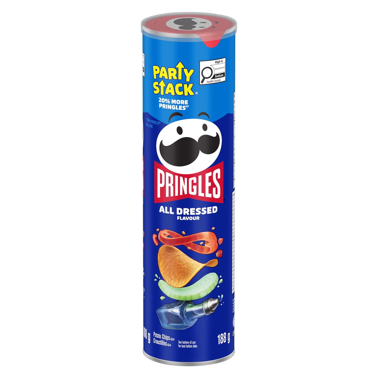 Click here for Pringles All Dressed Party Potato Chips L prices