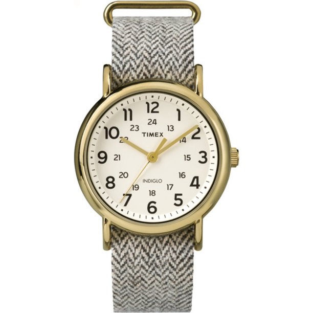 Weekender Tweed Grey Band Casual Watch TW2P71900 - Walmart.com