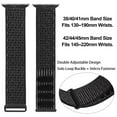 ALMNVO Sport Loop Compatible with Apple Watch Bands 38mm 40mm 41mm 42mm ...