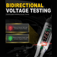 Test Light Automotive 5-90V Digital LED Circuit Tester with Voltage ...