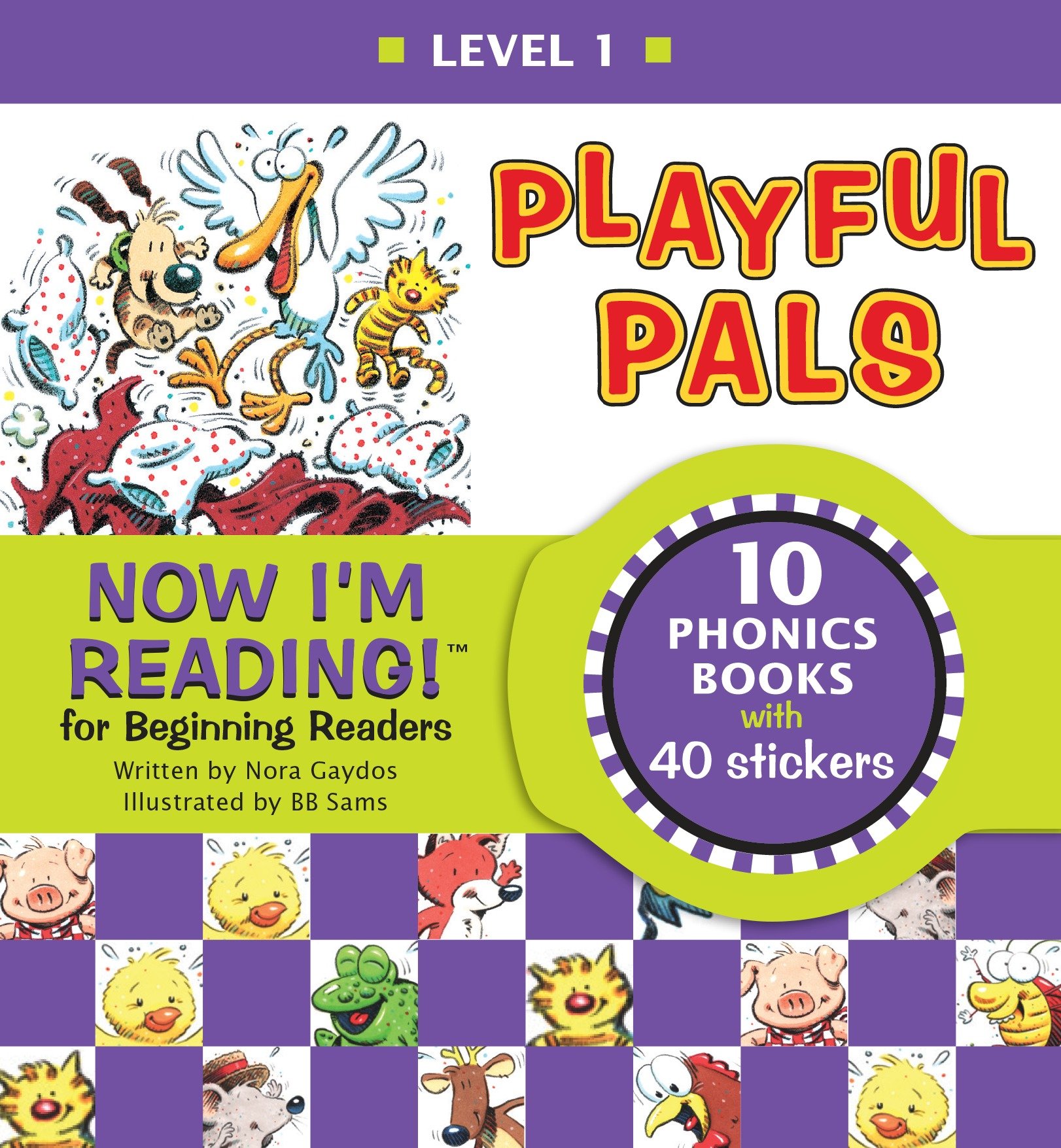 Now I'm Reading! Level 1: Playful Pals (Hardcover) - Walmart.com ...
