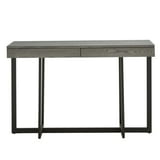 Weston Home Nadian Wood and Metal Console Table, Oak - Walmart.com