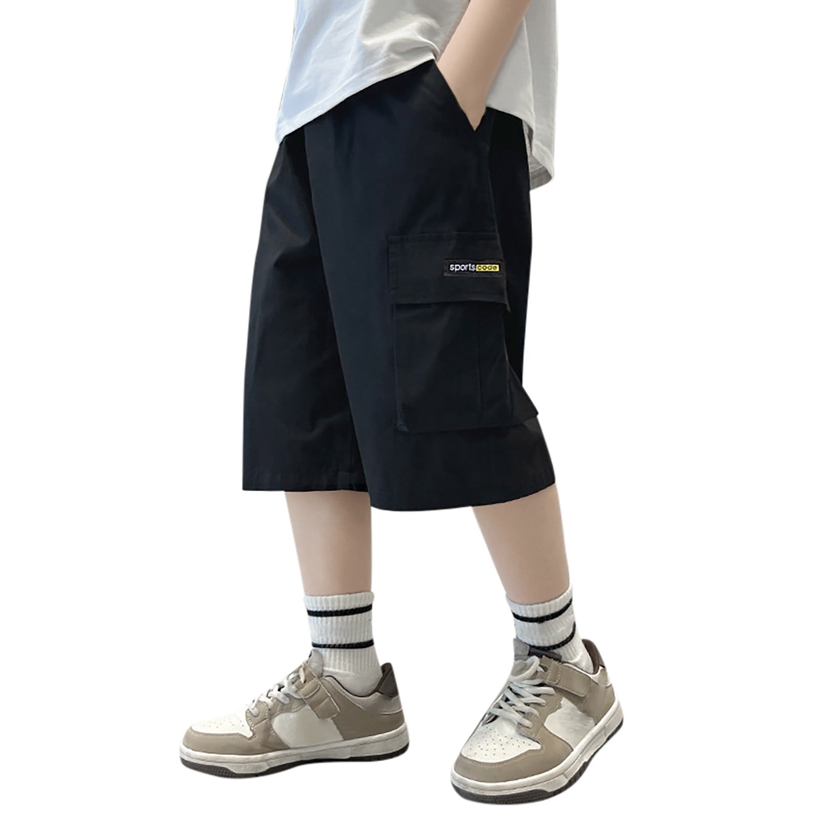 Click here for Yousnh Boys Kids Cargo Shorts Youth Boys Casual St... prices