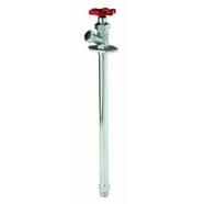 Mueller Frost Proof Sillcock Anti-Siphon, Silver, Red, 1/2 In. Copper ...