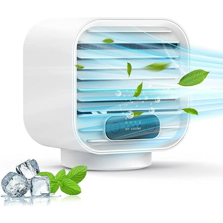 Personal Air Conditioner, Mini AC Portable Air Conditioner Rechargeable ...