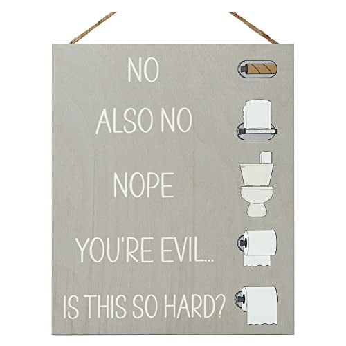 Hilarious Bathroom Signs