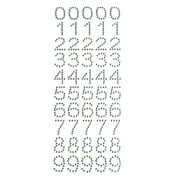 1 Inch Number Stickers