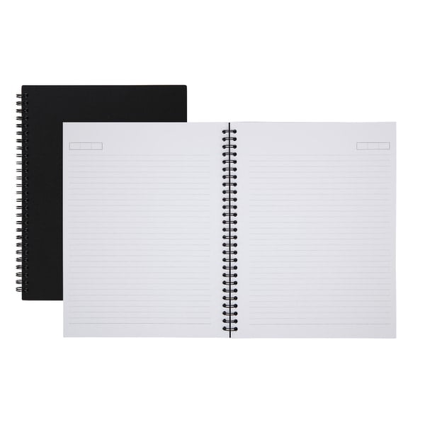 Office Depot Wirebound Notebook, Business, 7 1/4in. x 9 1/2in., 160 ...