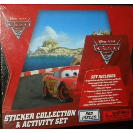 Cars 2 Sticker Collection & Activity Set 500 Pieces. - Walmart.ca